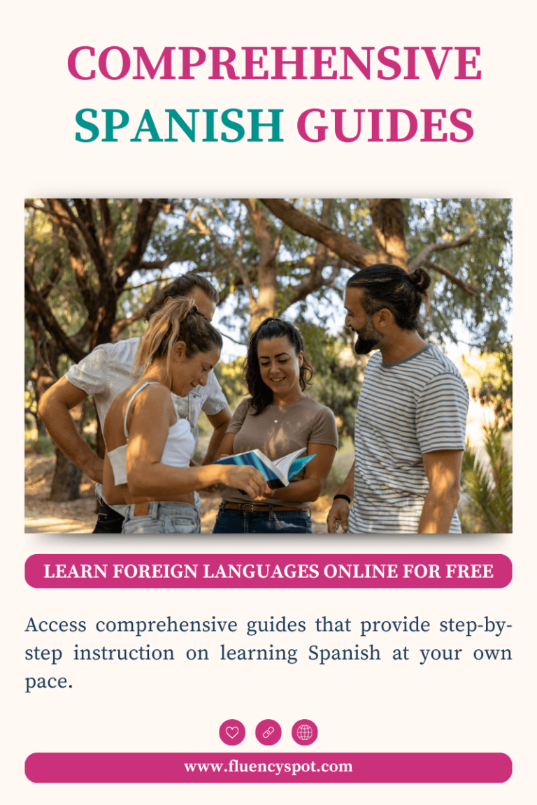 Learn Spanish For Beginners - A Deep Dive - FluencySpot.com
